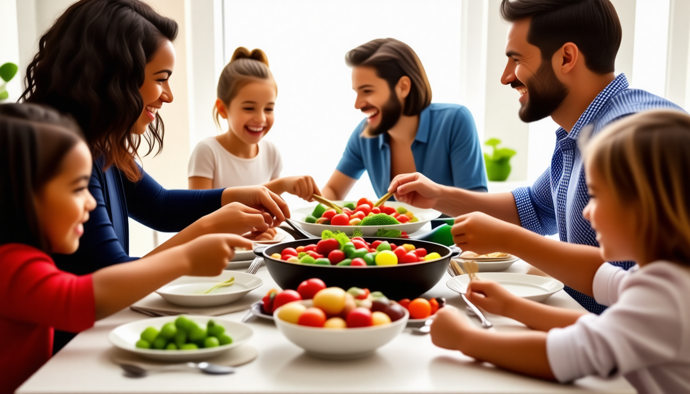 Dîner en Famille : 5 Astuces Pour Réussir Avec Les Enfants